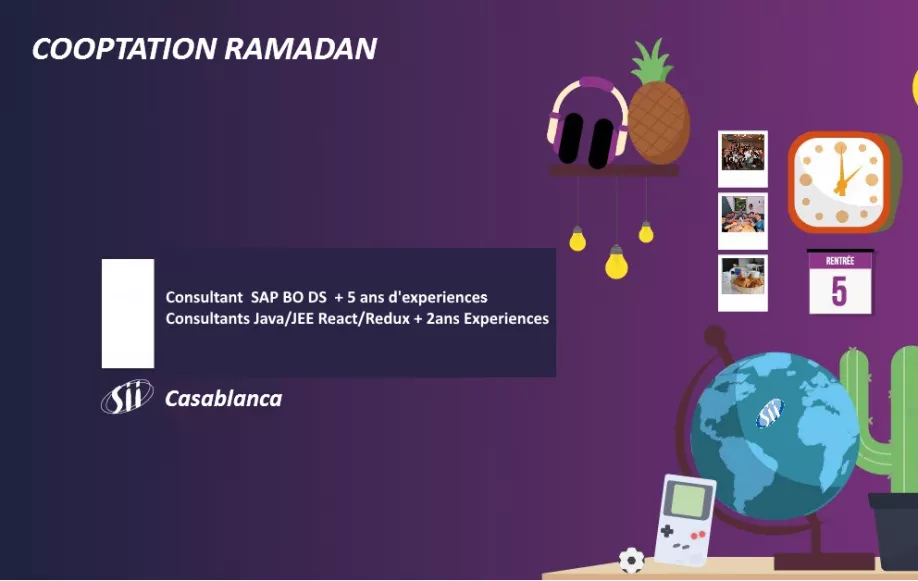 Campagne Stage PFE | SII Services Maroc